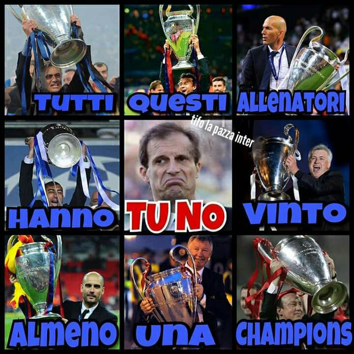 Tutti i meme sulla Juventus - Facciabuco.com