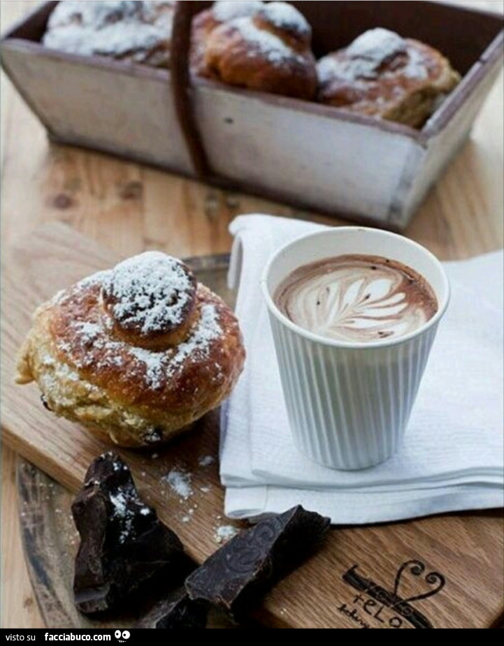 Caffè, brioche e cioccolato - Facciabuco.com