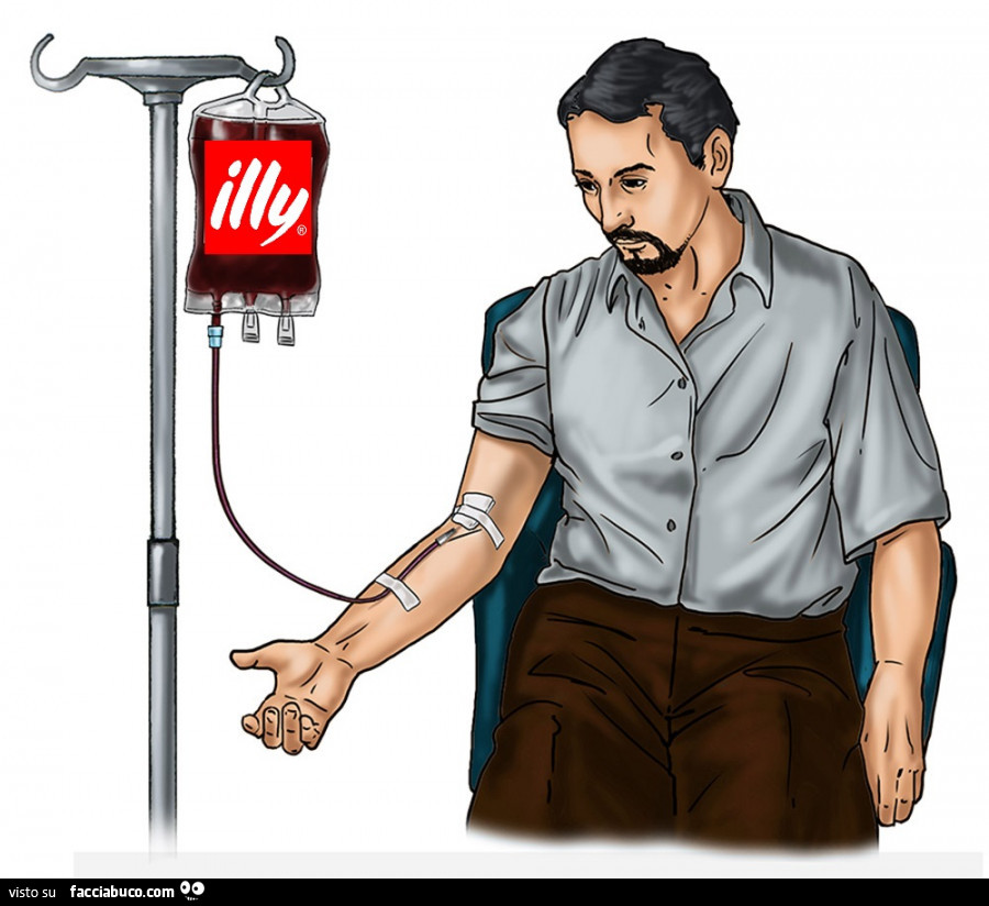 Flebo di caffè Illy - Facciabuco.com